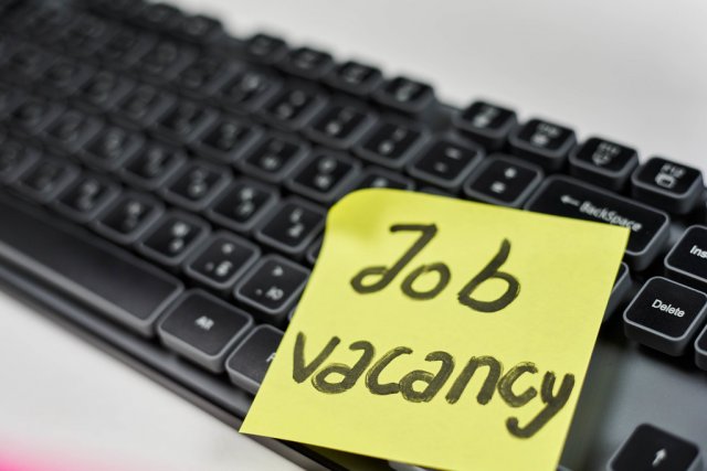 Job Vacancy - computer keyboard - GO! & Express